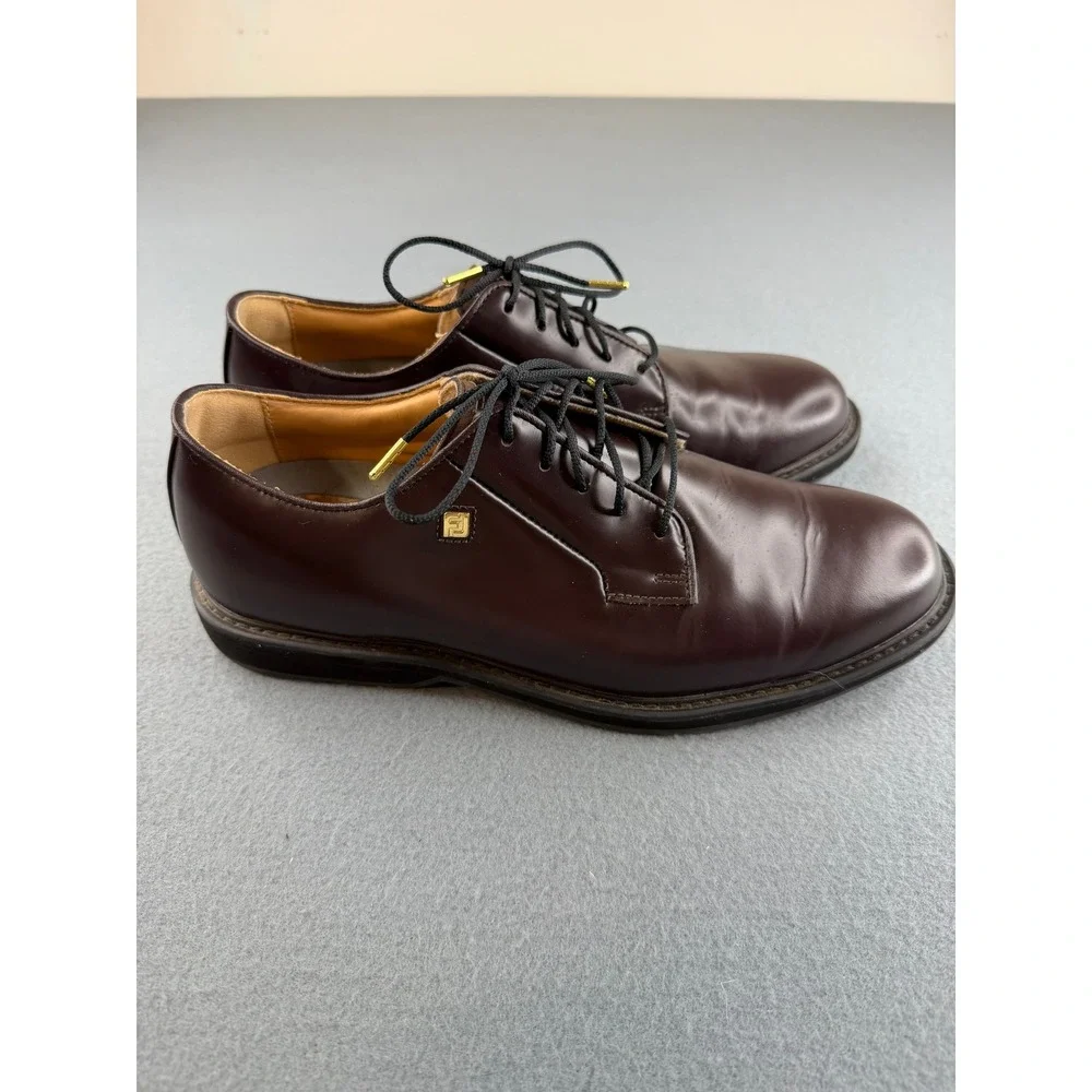 FootJoy | Shoes | Footjoy Golf Shoes Mens 85 W Burgundy Leather ...
